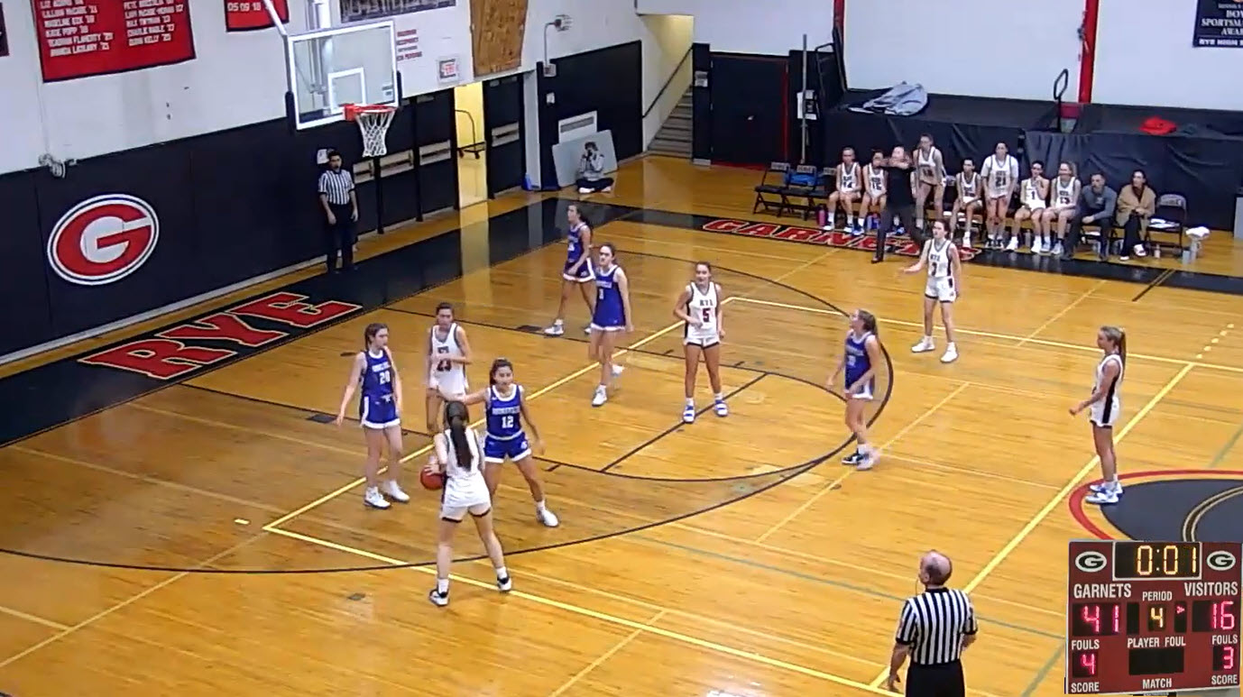 Girls Varsity Basketball Tames B'Ville Broncos in Season Opener - MyRye.com