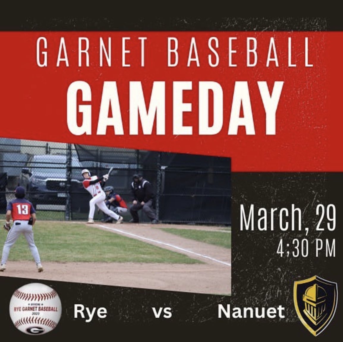 Boys Varsity Baseball with Precious Win of Golden Knights of Nanuet ...