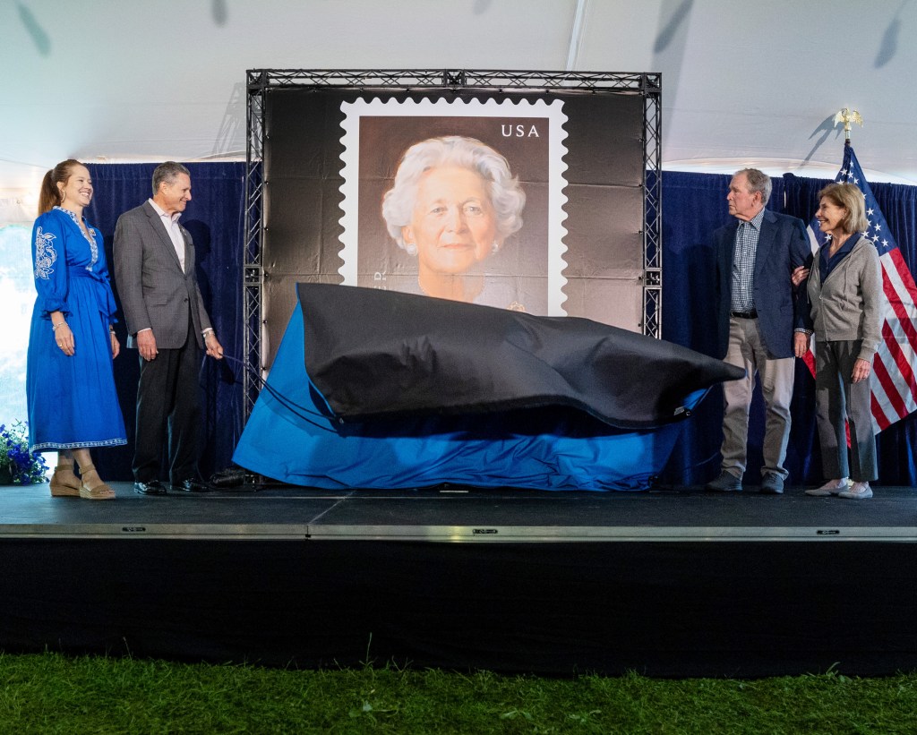 First Day for New Barbara Bush Stamp - MyRye.com