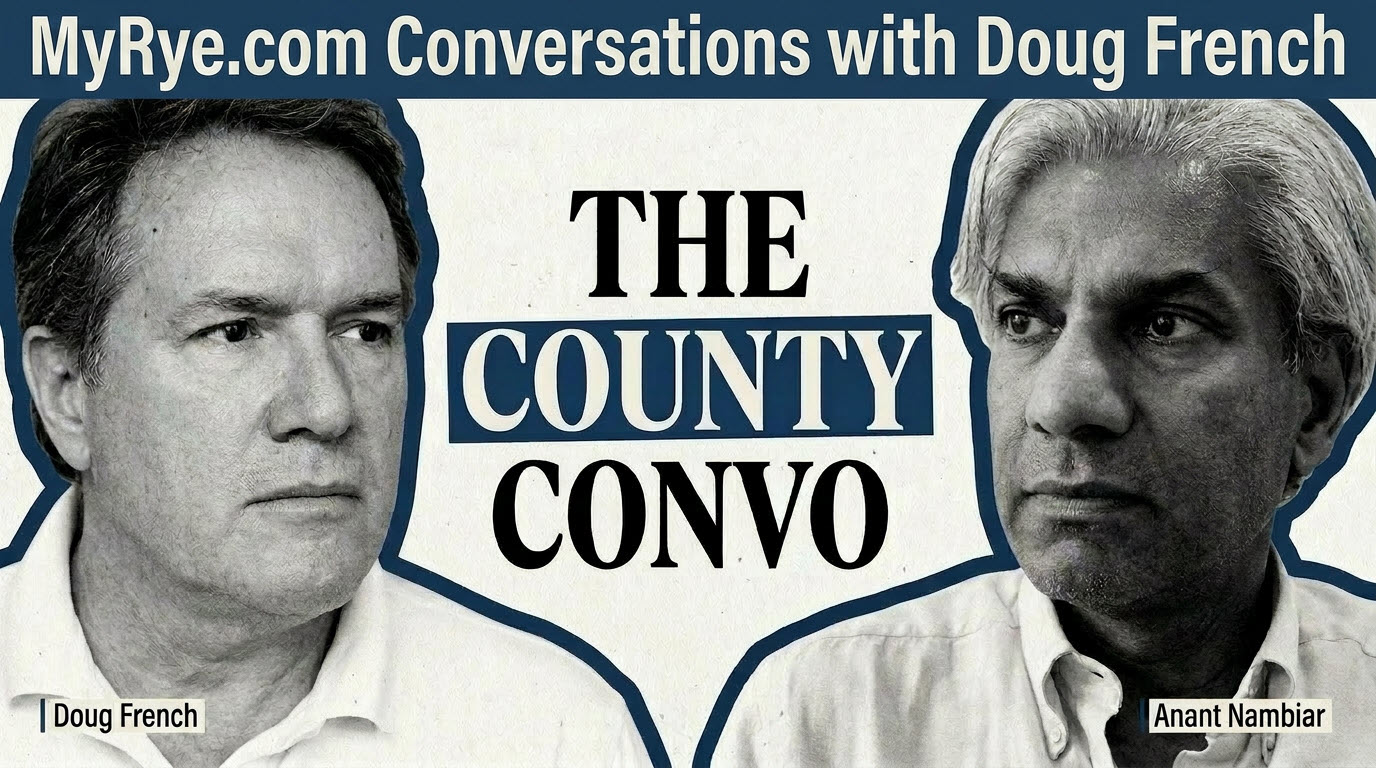 Legislator Anant Nambiar Talks County Issues on Podcast - MyRye.com